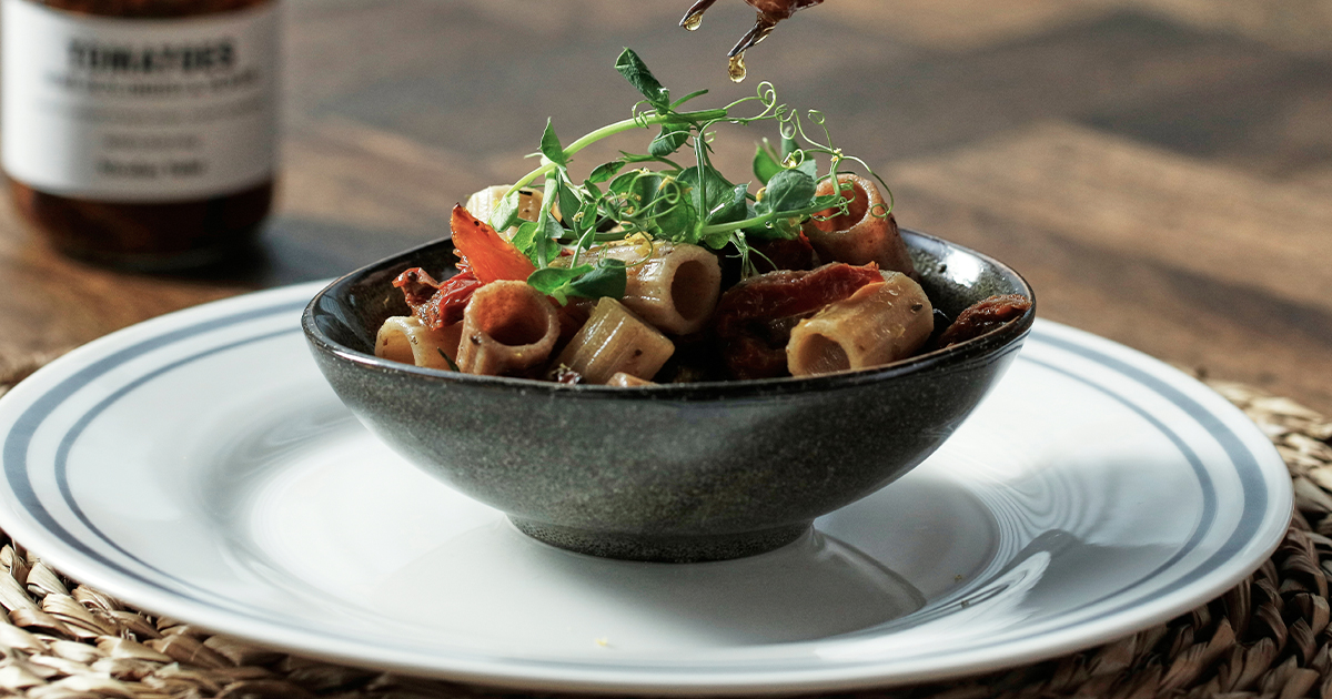 Cold maccheroni salad - Nicolas Vahé