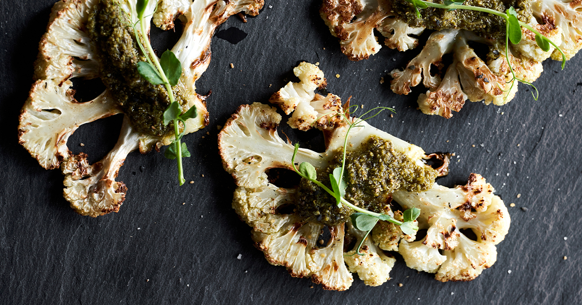 Roasted cauliflower - Nicolas Vahé